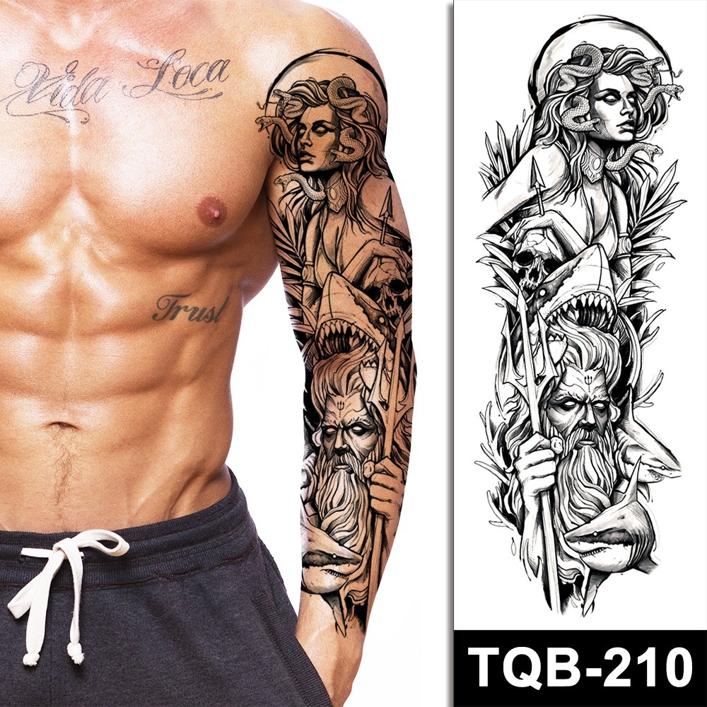 Temporary Timed Skull Tattoo | Bold Skull Design – QuickTattz